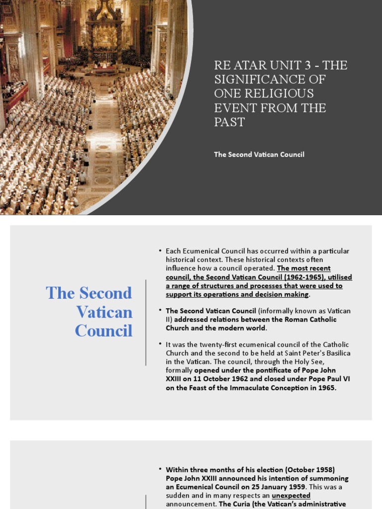 Vatican II | PDF | Second Vatican Council | Catholic Church