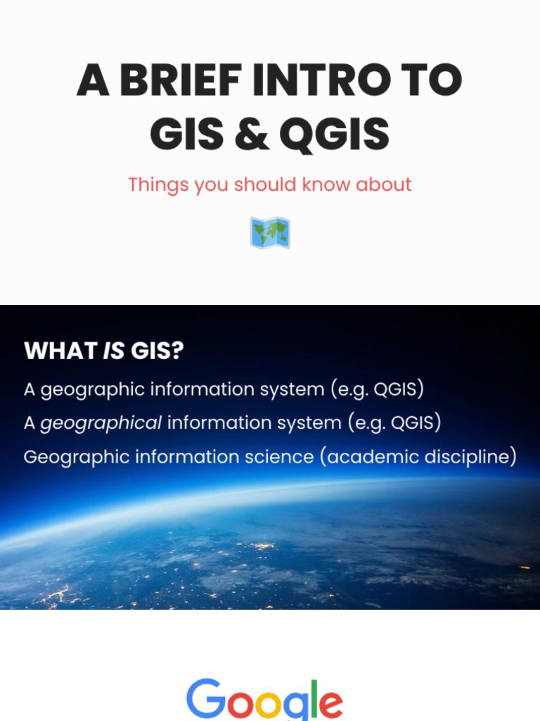 A+brief+intro+to+GIS+and+QGIS | PDF