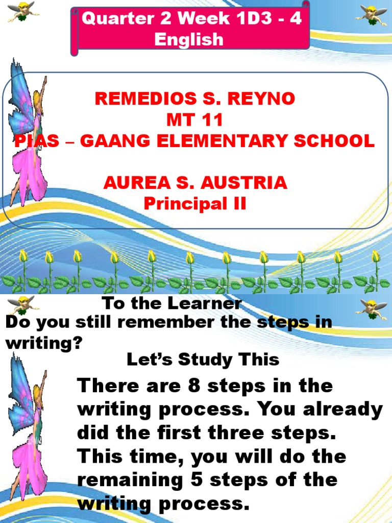 Remedios S. Reyno MT 11 Pias - Gaang Elementary School Aurea S. Austria Principal II | PDF ...