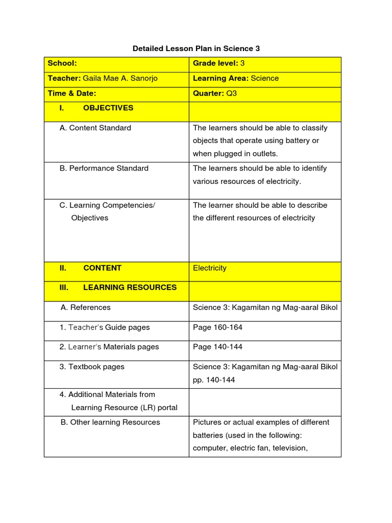 Science DLP | PDF | Electricity | Ac Power Plugs And Sockets