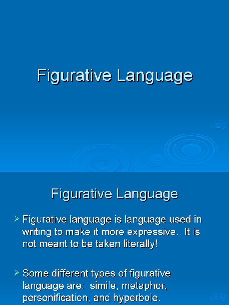 Figurative Language | PDF