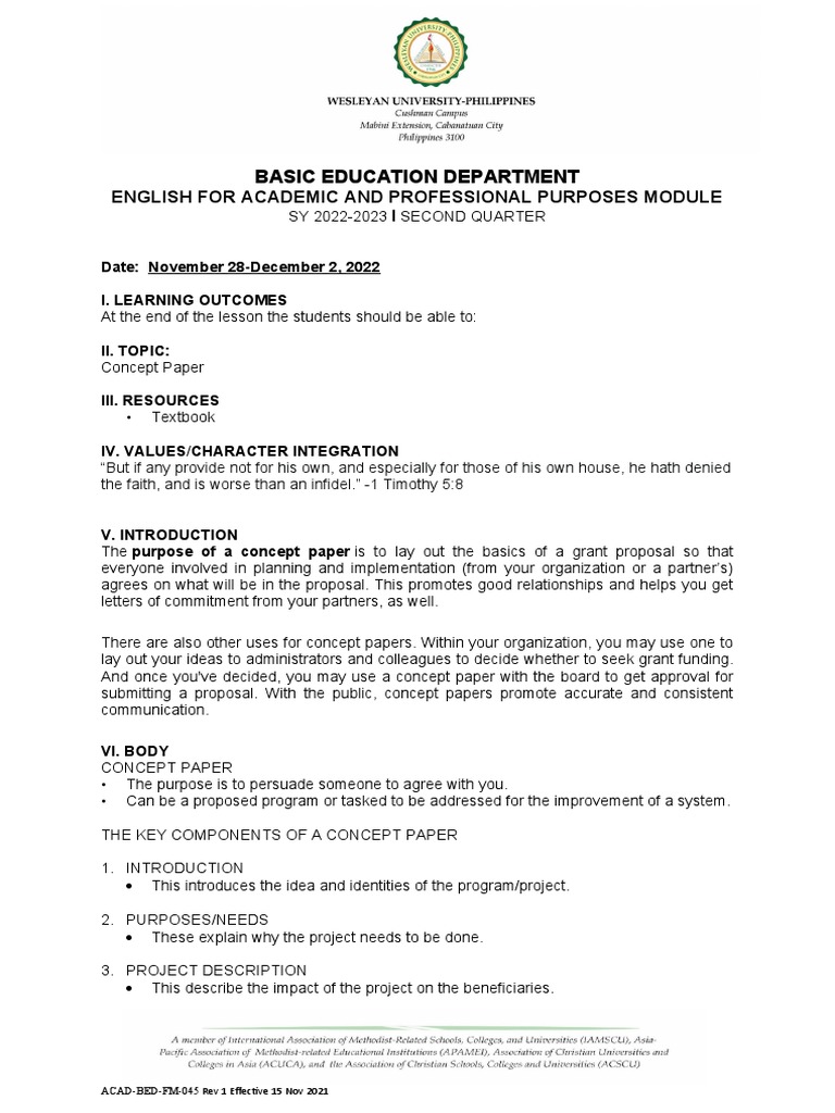 4 Concept Paper | PDF | Communication | Cognitive Science