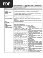 Semi-Detalied Lesson Plan For Philippine Money: Bills | PDF | Behavior Modification | Currency