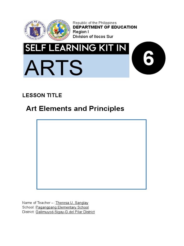 ARTS 6 Wk1 Final | Download Free PDF | Composition (Visual Arts) | Aesthetics