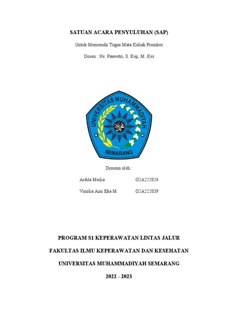 Sap Cuci Tangan Ardita Meilia (G2a222024) Dan Vinolia Aini Eka Mita (G2a222039) | PDF