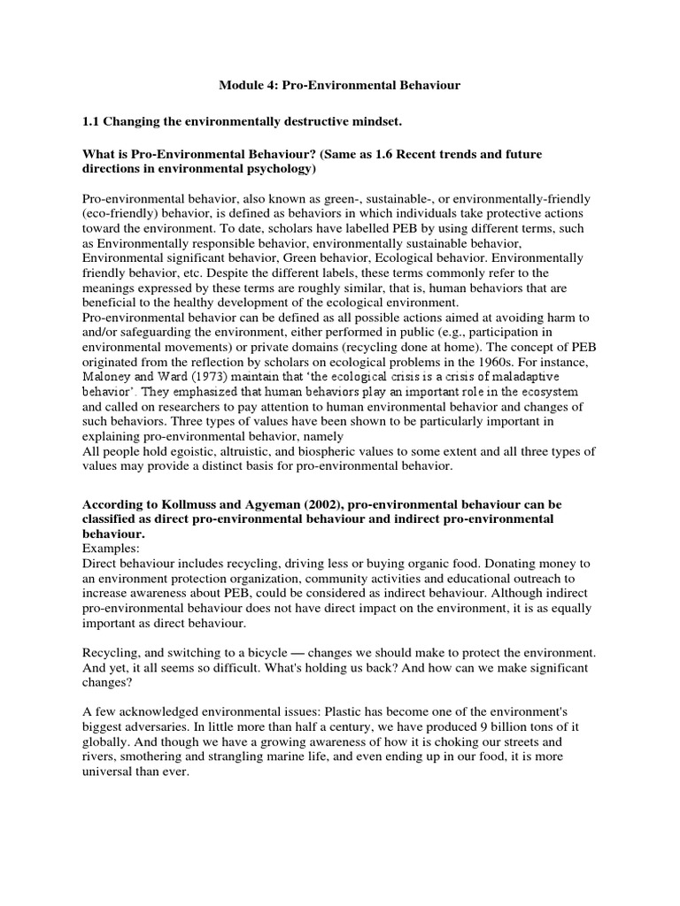 Module 4 Notes | PDF | Self-Improvement | Wellness