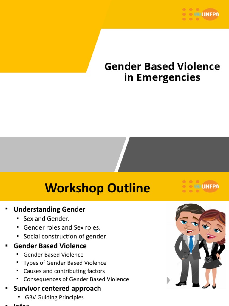 Gender-Based Violence in Emergencies | PDF | Domestic Violence | Gender