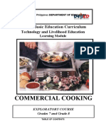 K To 12 Commercial Cooking Learning Module | PDF | Housekeeping ...