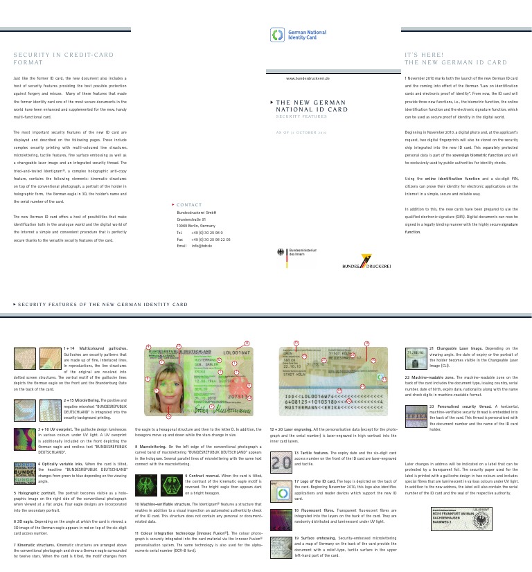 Eid Security Data | PDF | Identity Document | Authentication