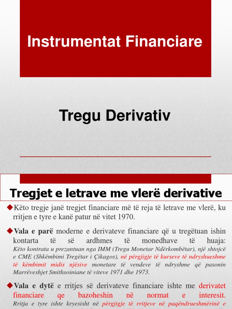 Derivativet | PDF