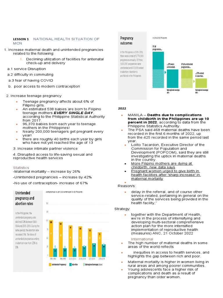 NCM 109 Reviewer Complete | PDF | Pregnancy | Anemia