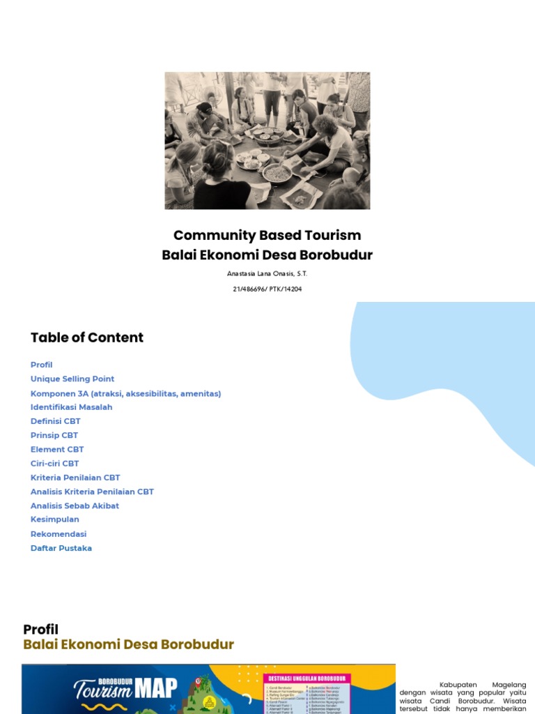 Community Based Tourism | PDF