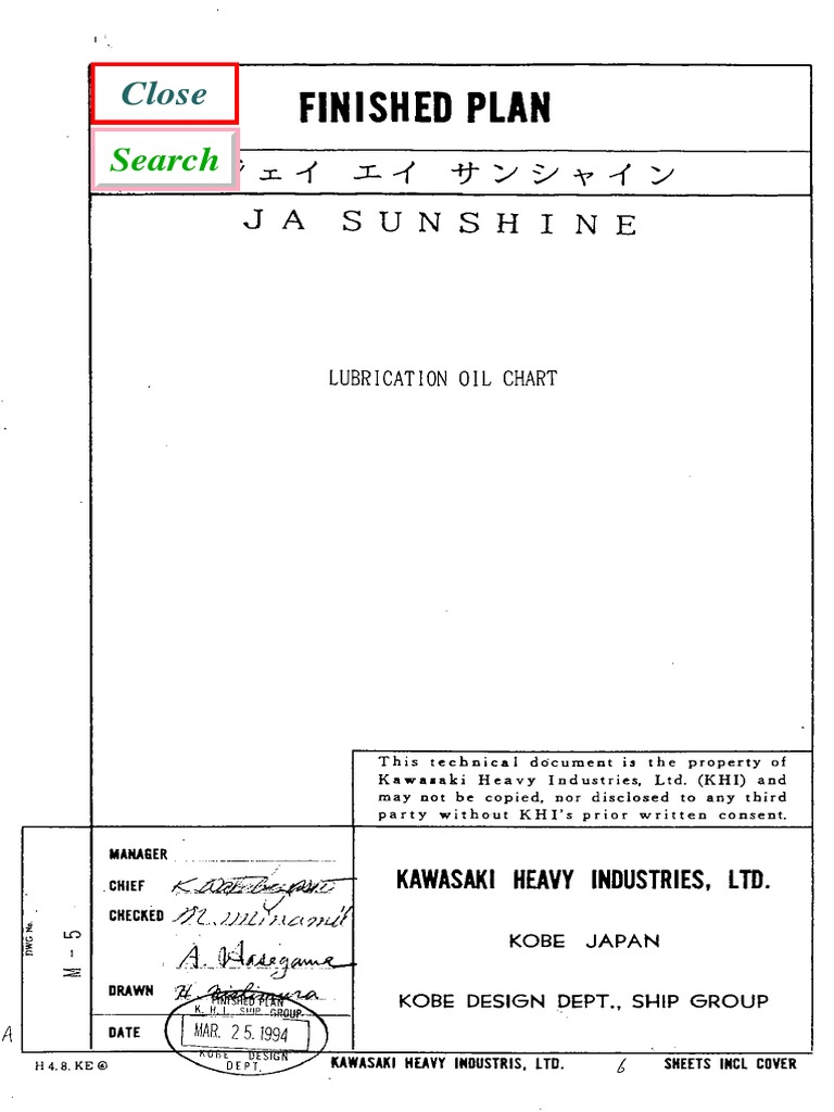 Ship Lubrication Guide | PDF | Crane (Machine) | Bearing (Mechanical)