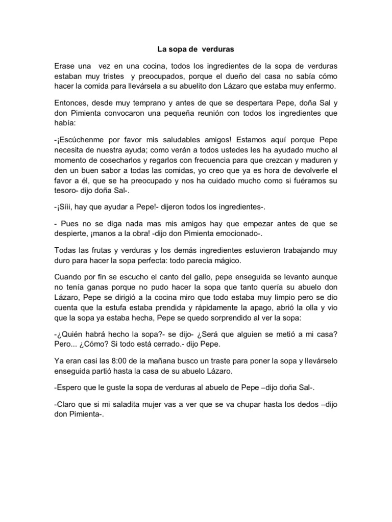 Cuentos Inventados | PDF