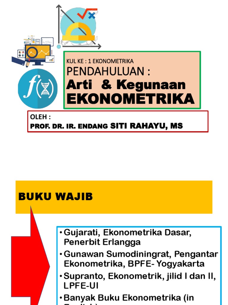 Kul Ke 1 Ekonometrika | PDF