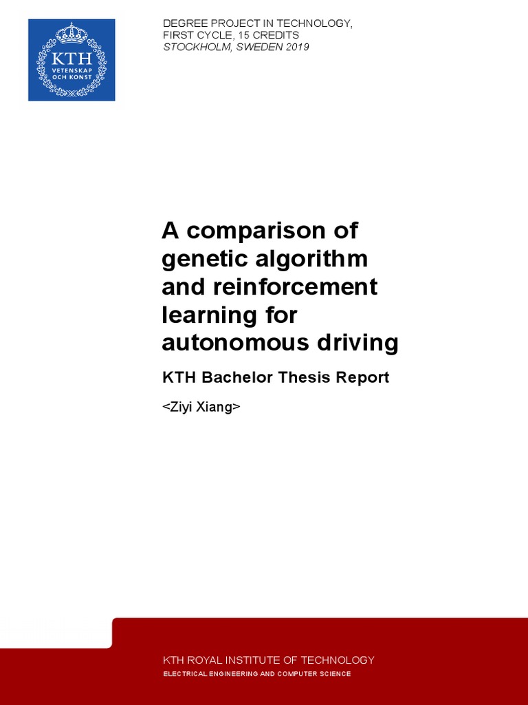 A Comparison of Genetic Algorithm and Reinfocement Learning | PDF