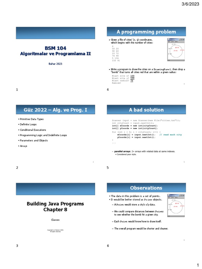 A Programming Problem: Algoritmalar Ve Programlama II | PDF