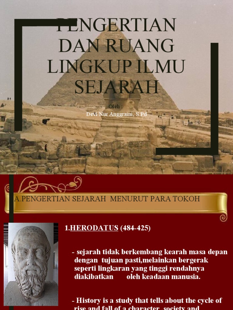 SEJARAH PENGERTIAN | PDF