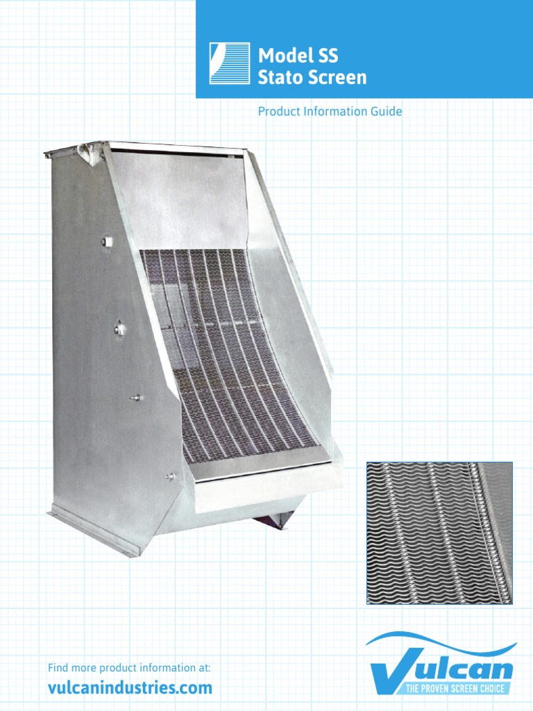 Vulcan Model SS Stato Screen Brochure | PDF