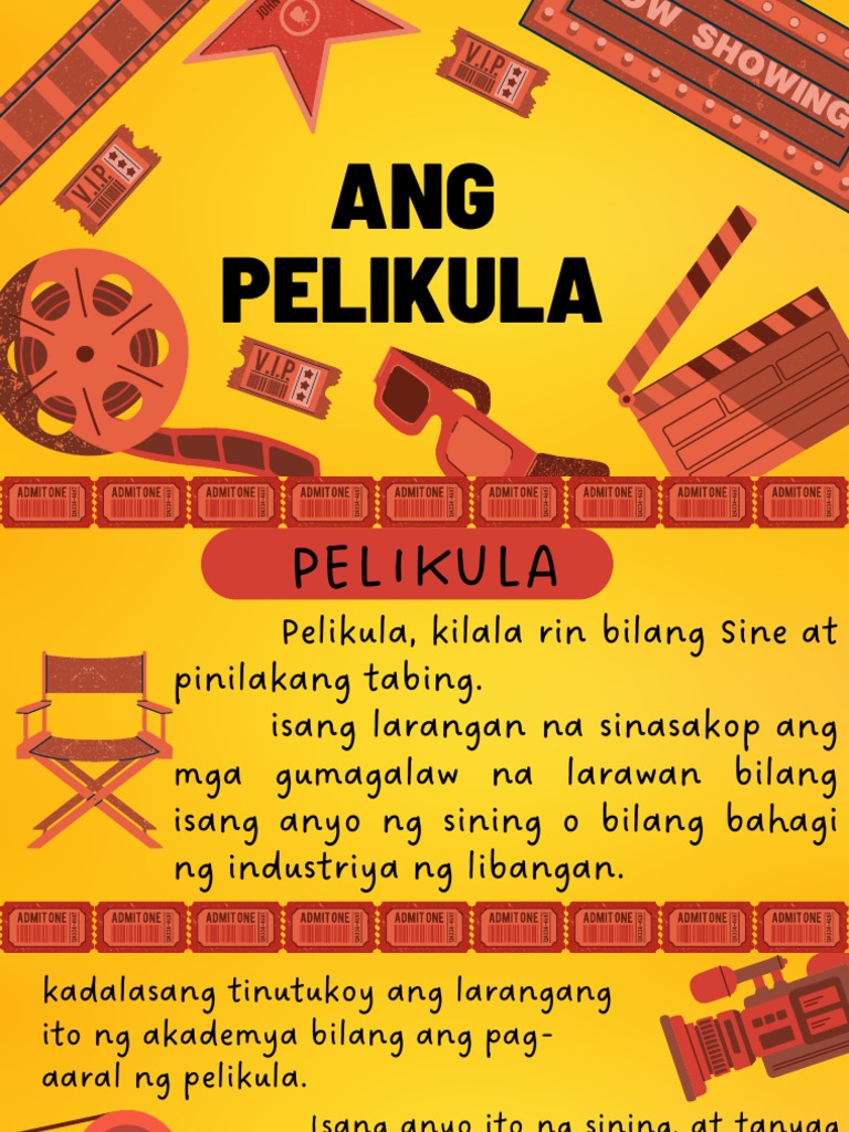 Ang Pelikula at Ang Kasaysayan Nito | PDF