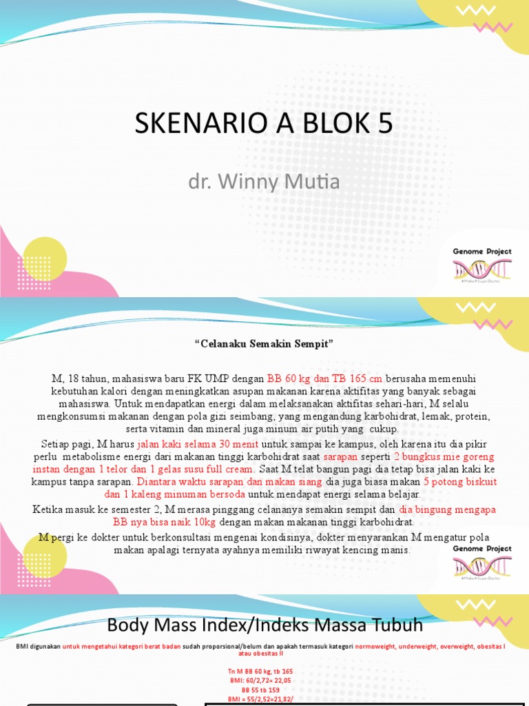 Skenario A Blok 5: Dr. Winny Mutia | PDF