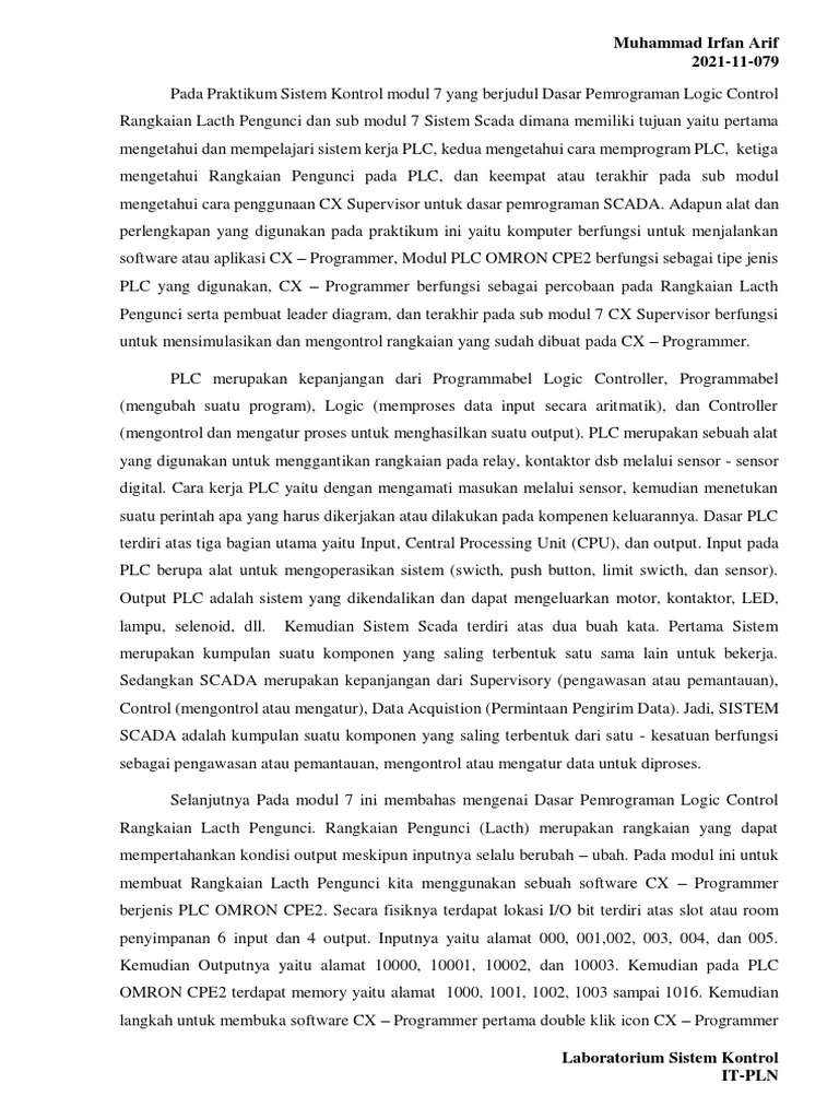 Rangkuman Prak M7 & Sub m7 | PDF