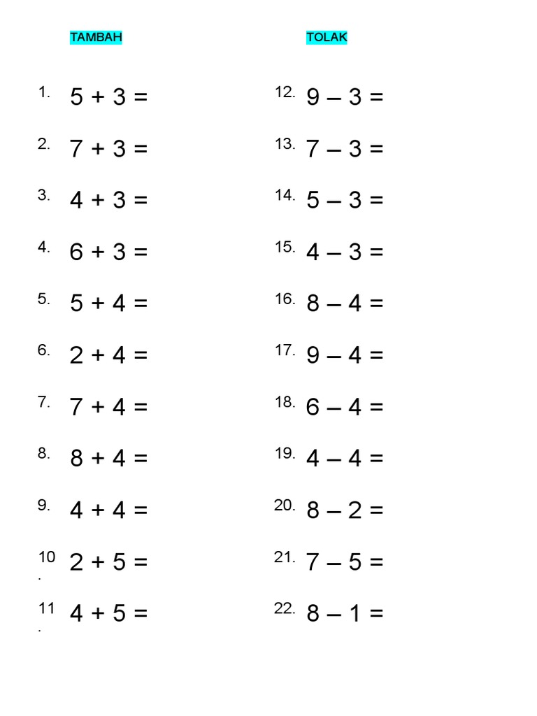 Exercices de mathématiques simples | PDF