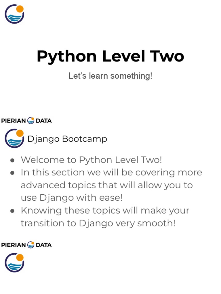 Python - Level Two | PDF | Scope (Computer Science) | Python (Programming Language)