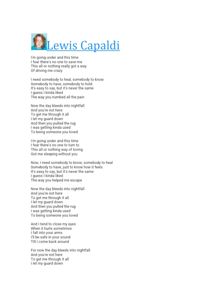 Lewis Capaldi | PDF