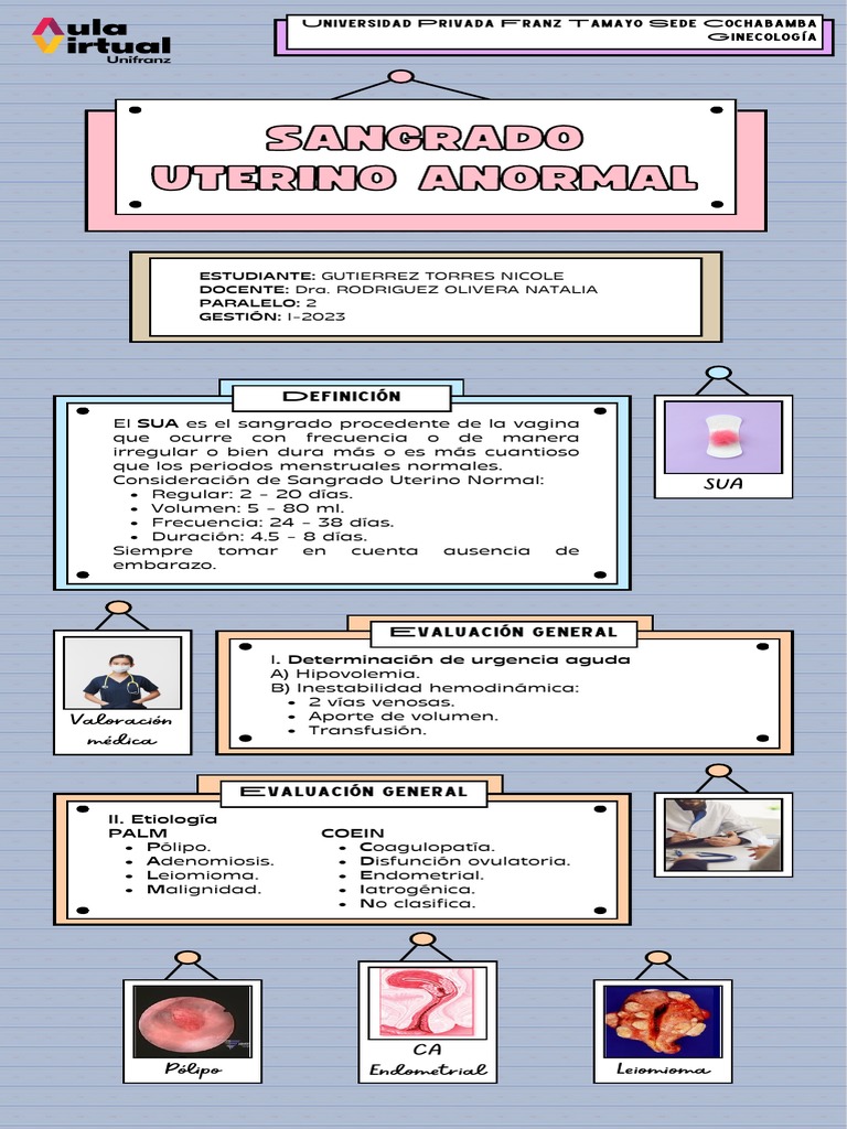 Infografía de Sua | PDF | El embarazo | Menstruación
