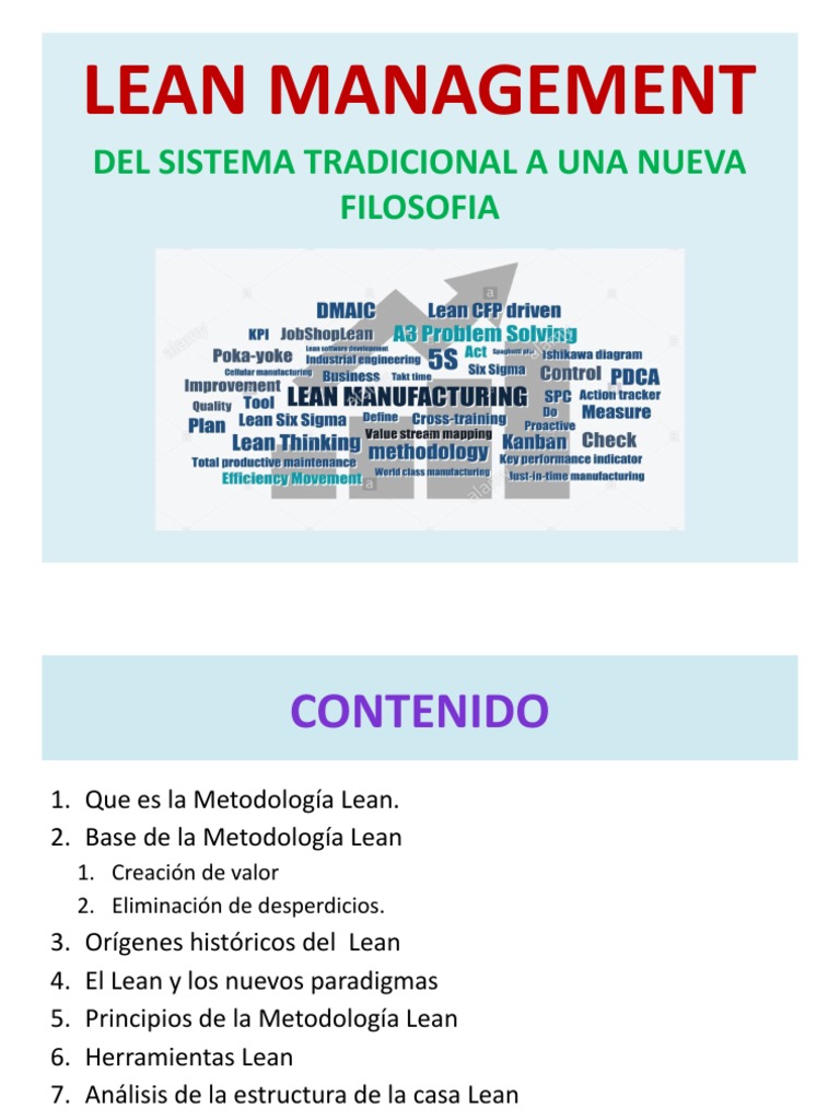 Lean Management | PDF | Lean Manufacturing | Calidad (comercial)