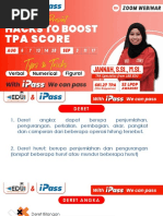 PDF Modul Tpa Pascasarjana Versi 2pdf | PDF
