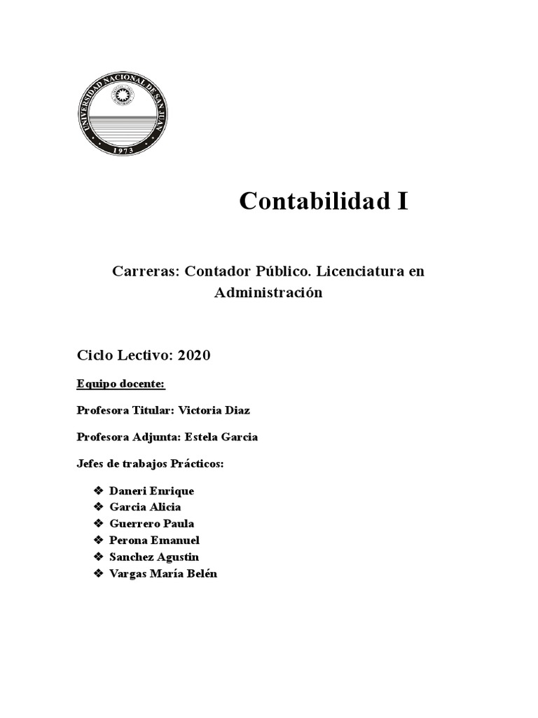 CUADERNILLO CONTABILIDAD I Definitivo - Documentos de Google | PDF | Contabilidad | Cheque