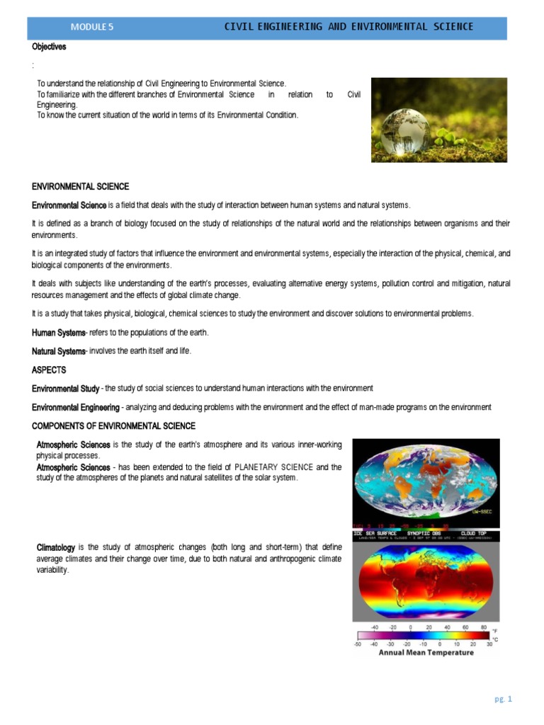 Module 5 CE Orientation | PDF | Natural Environment | Climate Change