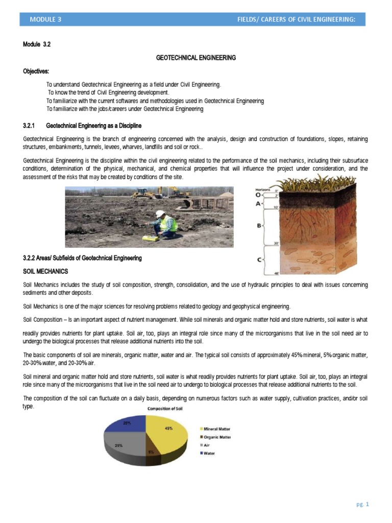 Module 3 CE Orientation2 | PDF | Fluid Mechanics | Geotechnical Engineering