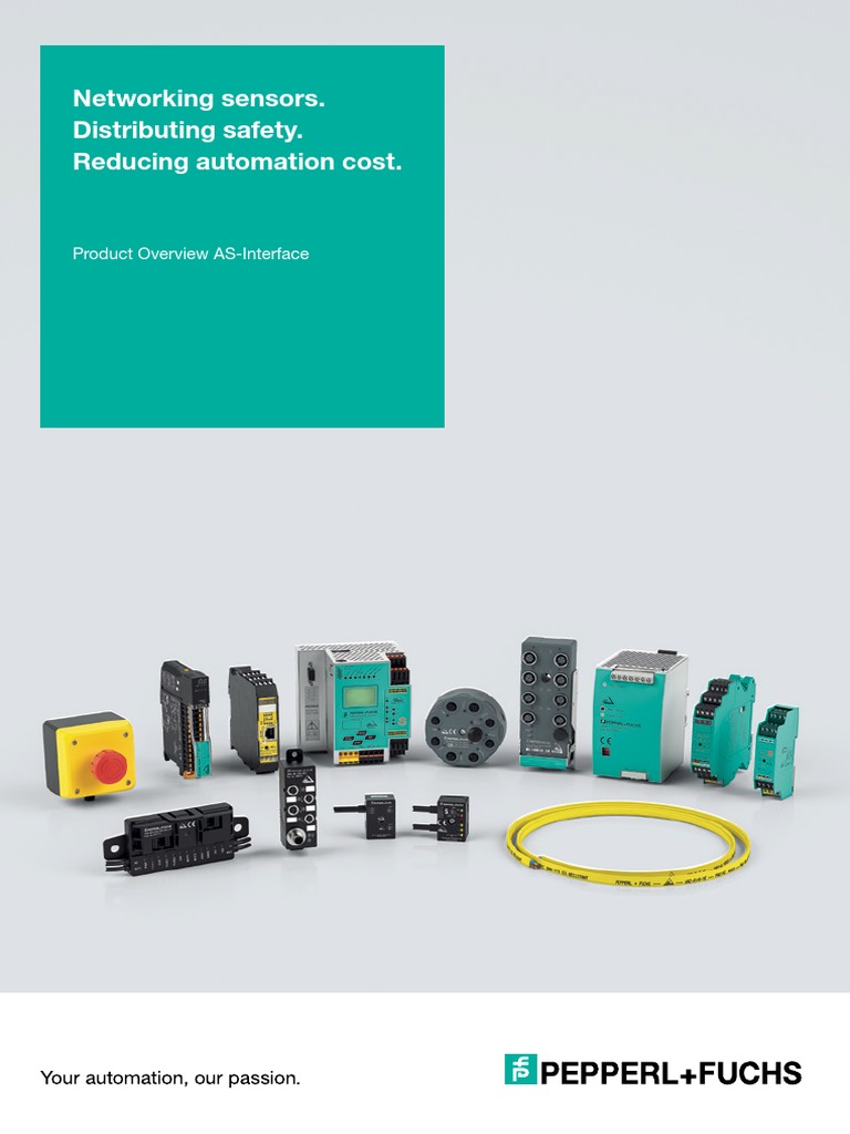 As-Interface Product Overview | PDF | Programmable Logic Controller ...