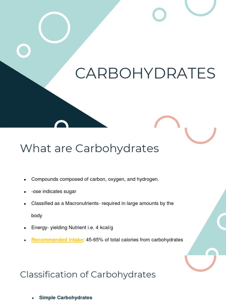 Everything You Need to Know About Carbohydrates | PDF | Diet ...