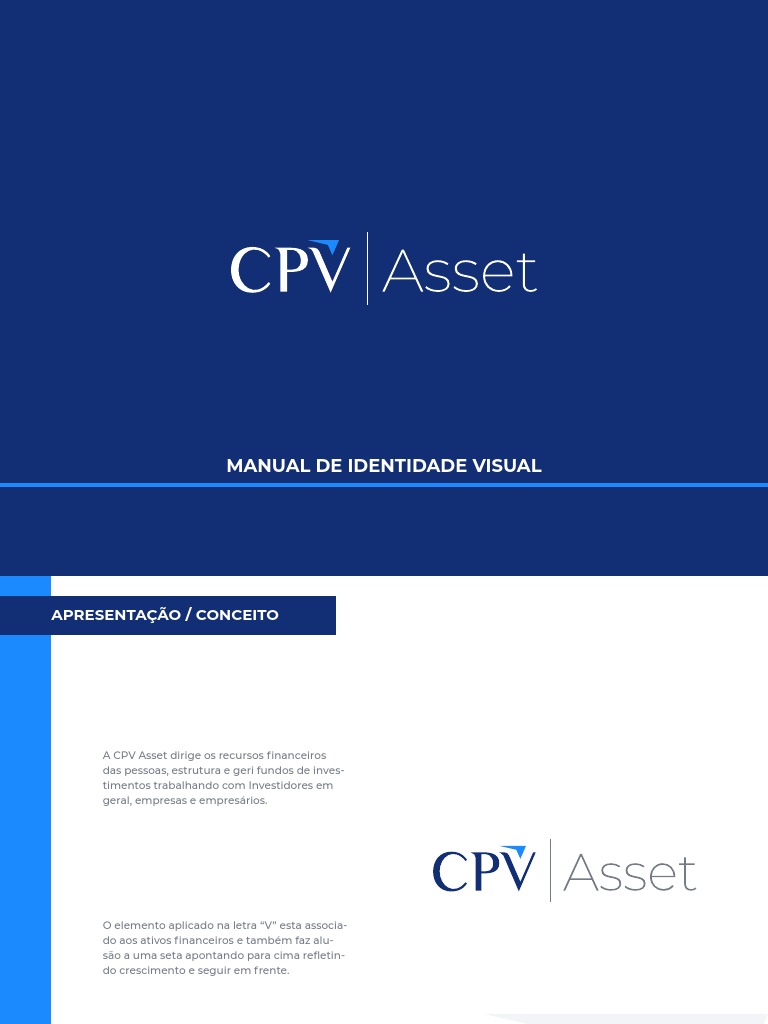 Manual - Id - Visual - CPV ASSET | PDF | Tipografia | Impressão