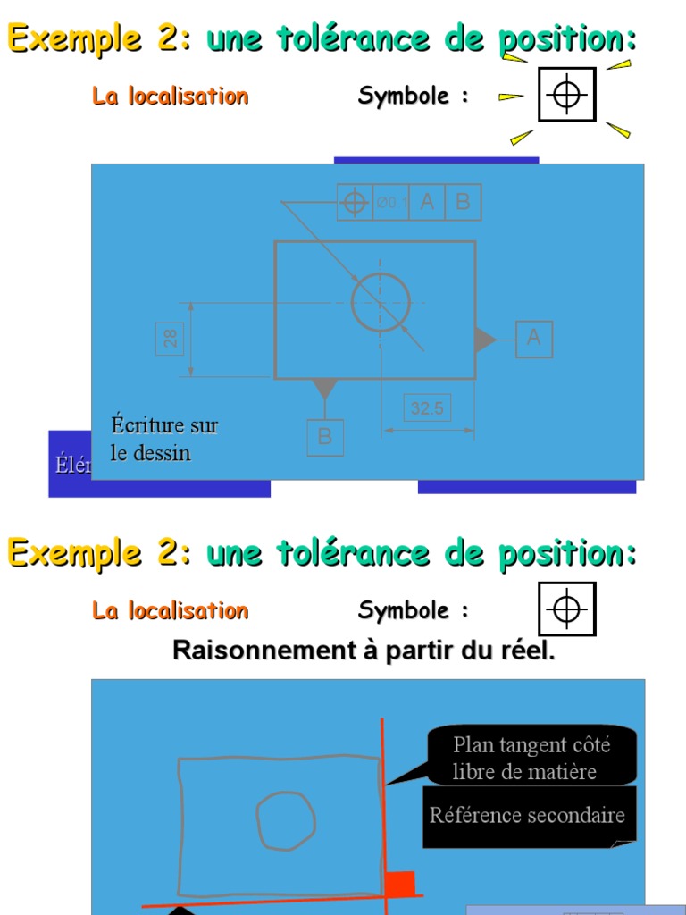 Tolérance de Position : Localisation et Références | PDF