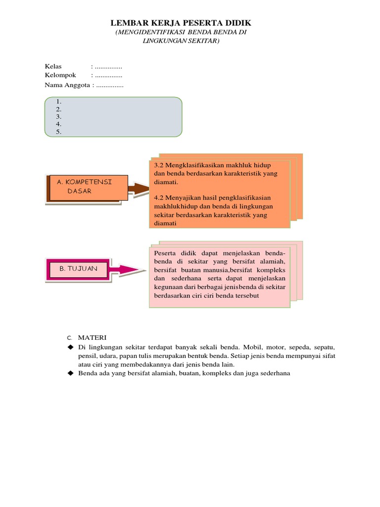 1 - LKPD + Instrumen Penilaian | PDF