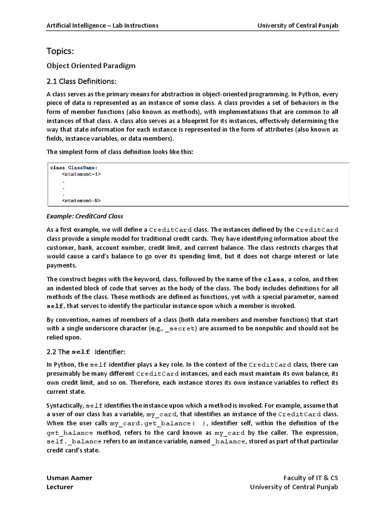 Lab 02a Pdf Class Computer Programming Method Computer Programming 7462