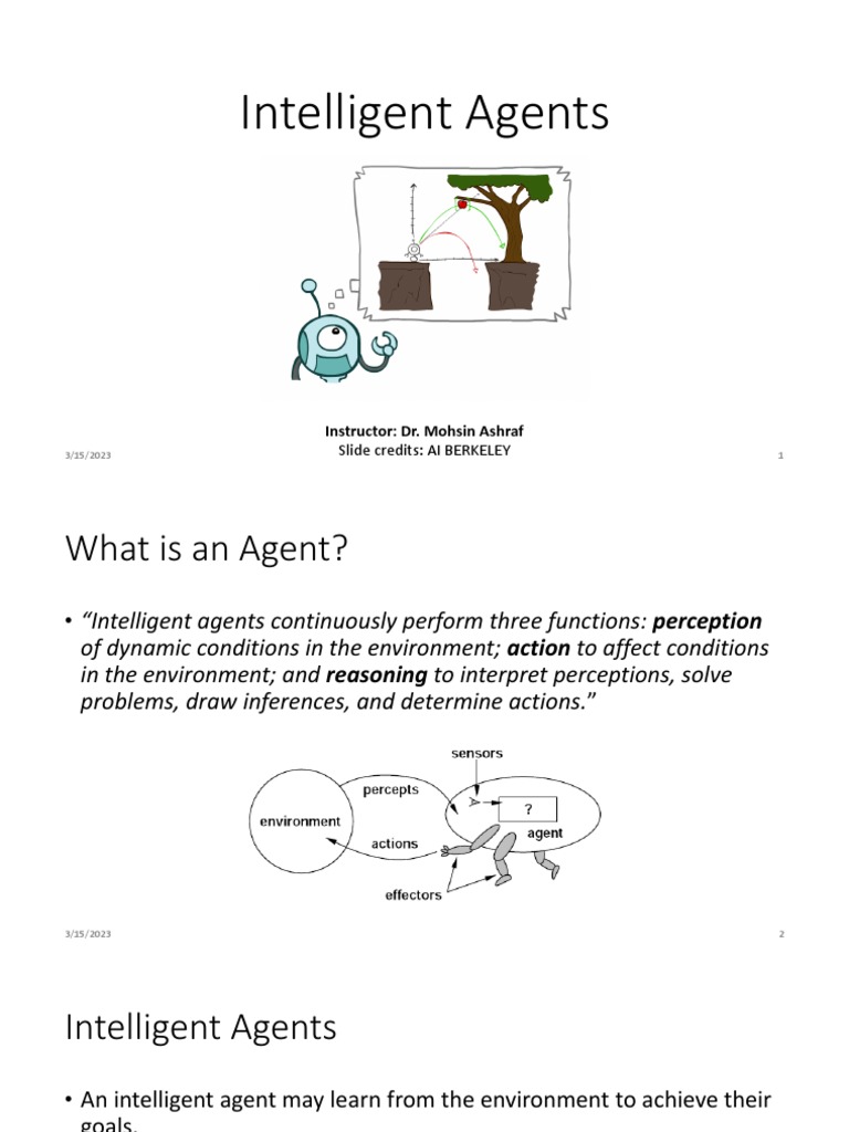Structure and Types of Intelligent Agents | PDF | Artificial ...