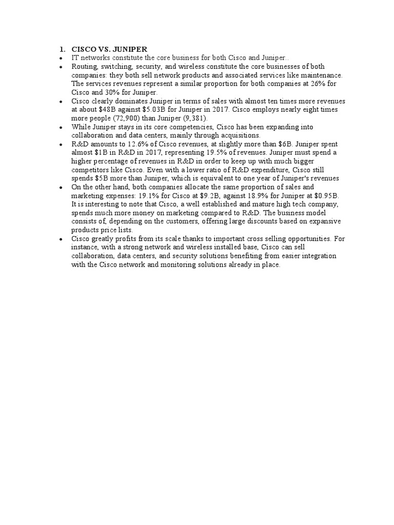 Cisco Vs Juniper Networks Pdf 9308