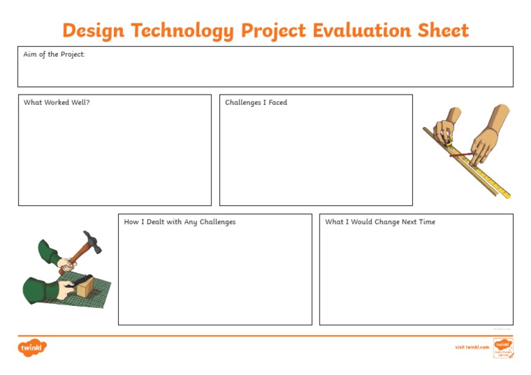 Design Technology Project Evaluation Sheet: Aim of The Project | PDF