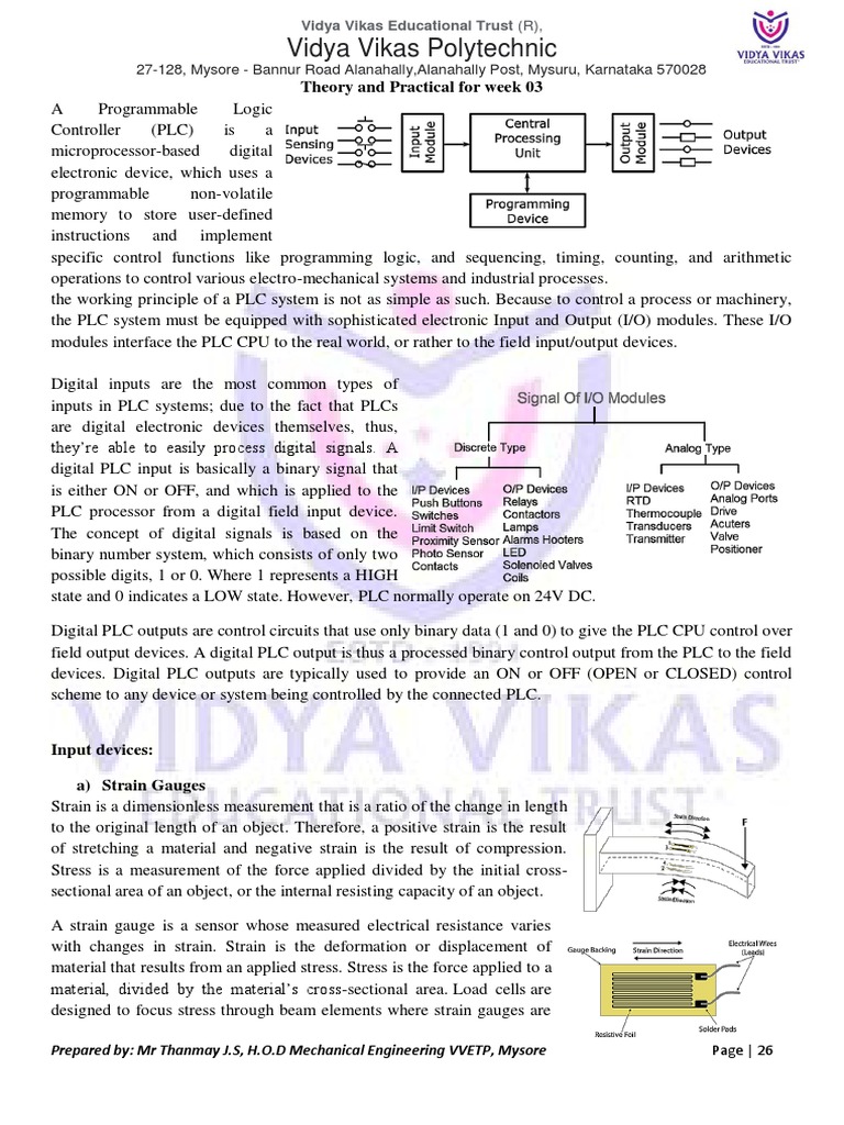 Elements of Industrial Automation Week 03 Notes | PDF | Relay ...