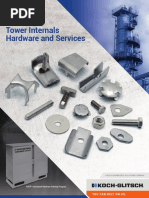 Sulzer Sieve Trays PDF | PDF | Distillation | Valve