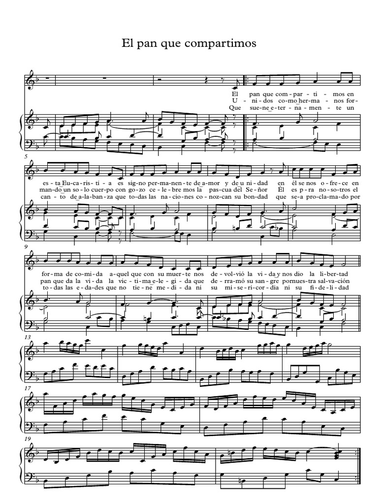 El Pan Que Compartimos | PDF