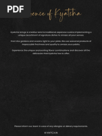 Incanta Menu Br693txx | PDF | Sushi | Tofu