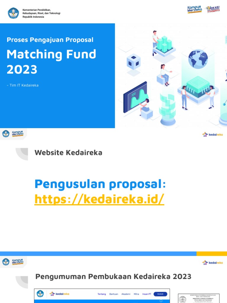 Kedaireka - (Insan Diksi) Pengajuan Proposal Awal 2023 | PDF