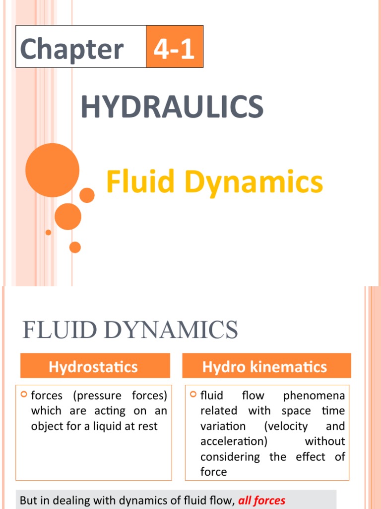 Fluid Dynamics: Forces & Equations | PDF | Fluid Mechanics | Fluid Dynamics